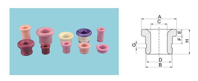 Grooved Ceramic Eyelets - Coil Winding Machine Accessories Manufacturer ...